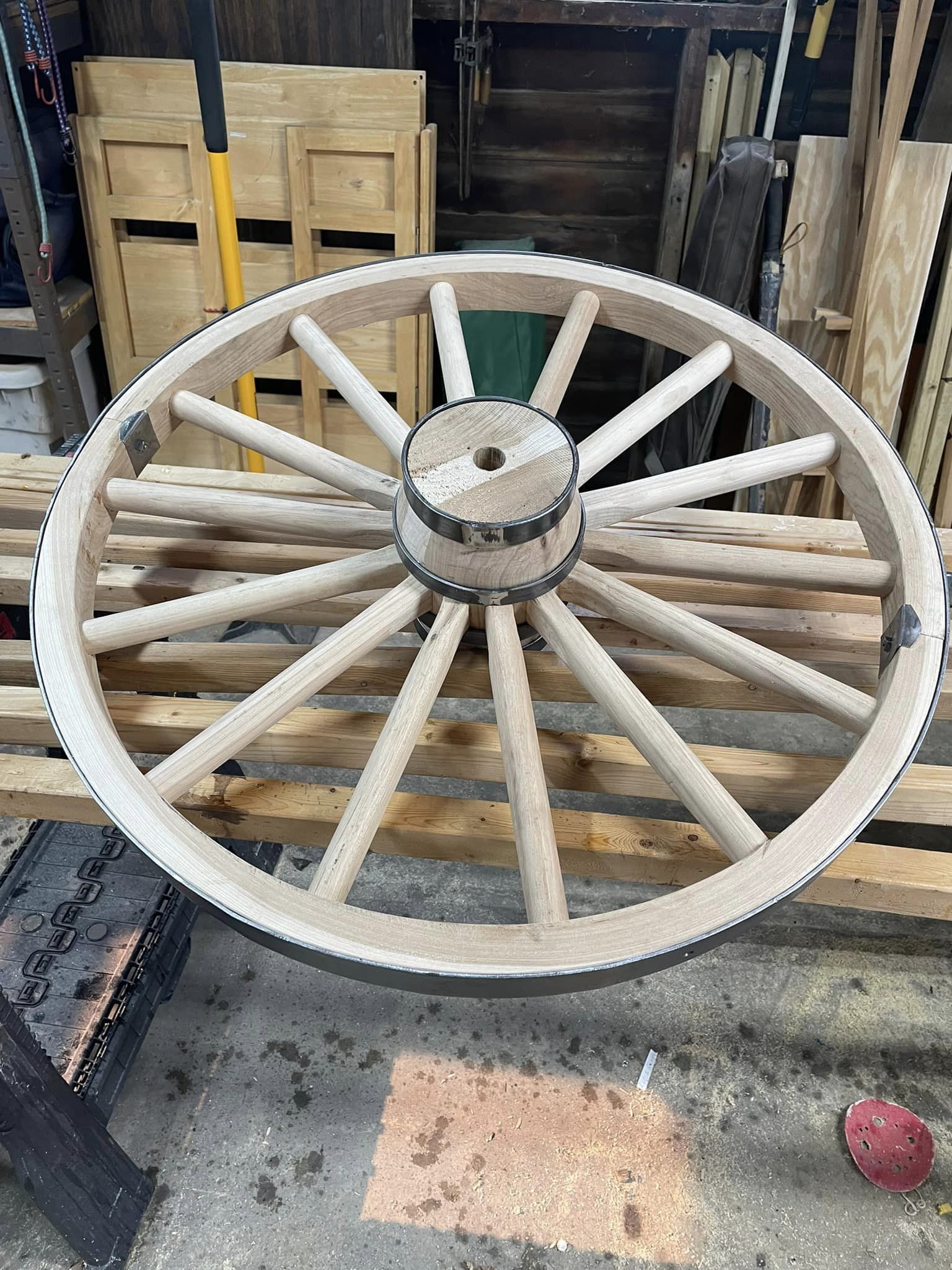 Momentum (Stick) Wheel Build – Working with Clay